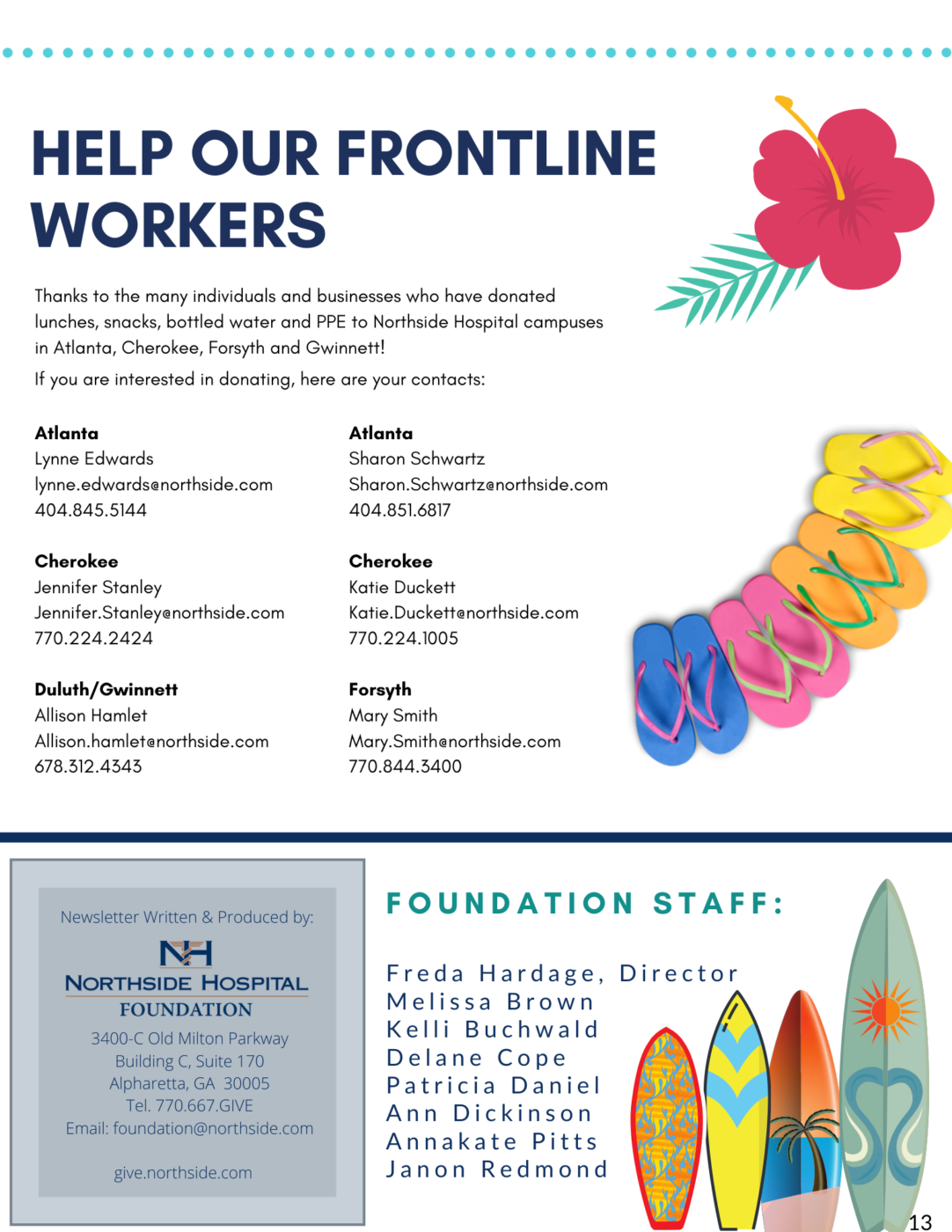 Northside Foundation Newsletter Q2 2021 | The Northside Hospital Foundation
