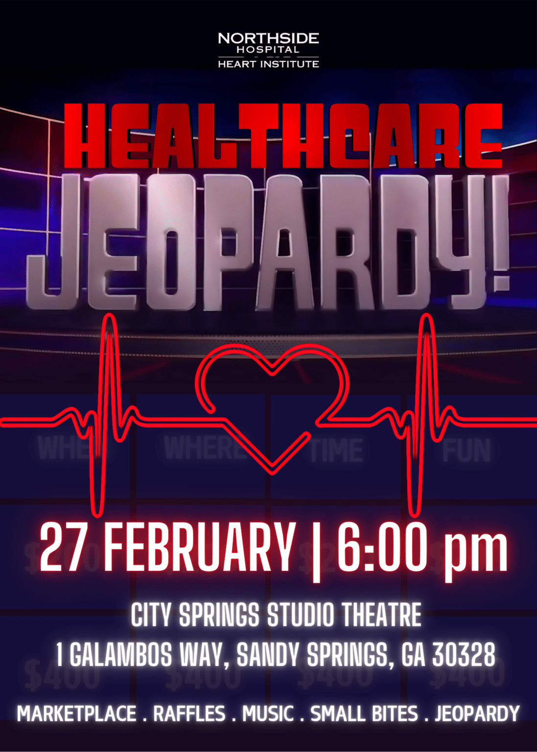 Healthcare Jeopardy | The Northside Hospital Foundation